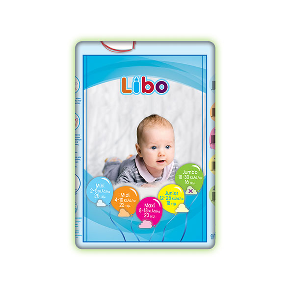 Παιδικές Πάνες Libo Jumbo 18-30 κιλά – Libo